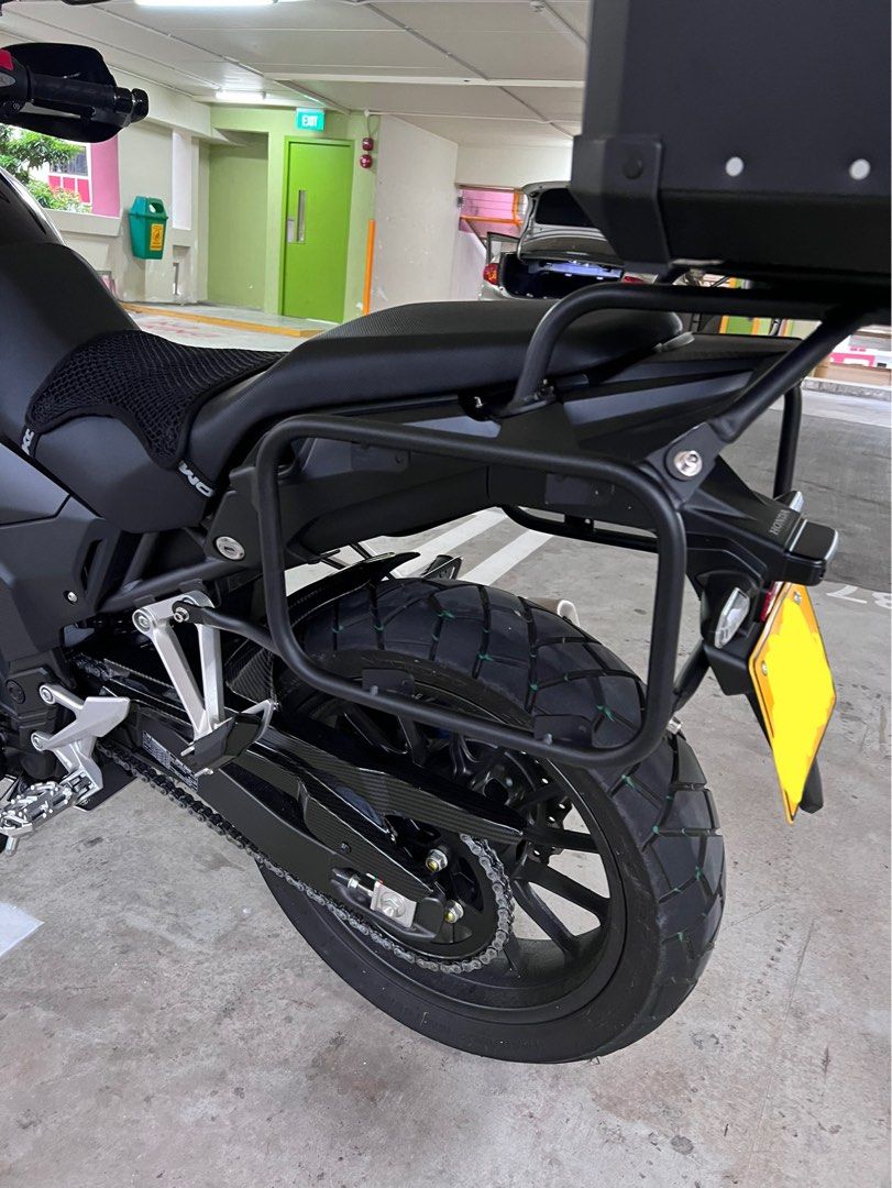 CB400X rear rack and side rack, Motorcycles, Motorcycle Accessories on ...