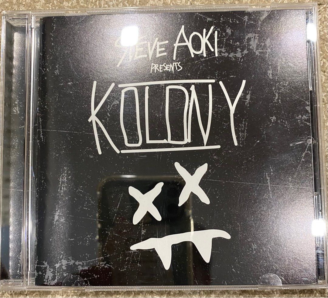 CD: dance, EDM - Steve Aoki Presents Kolony Japan press with OBI, extra tracks and Poster ...