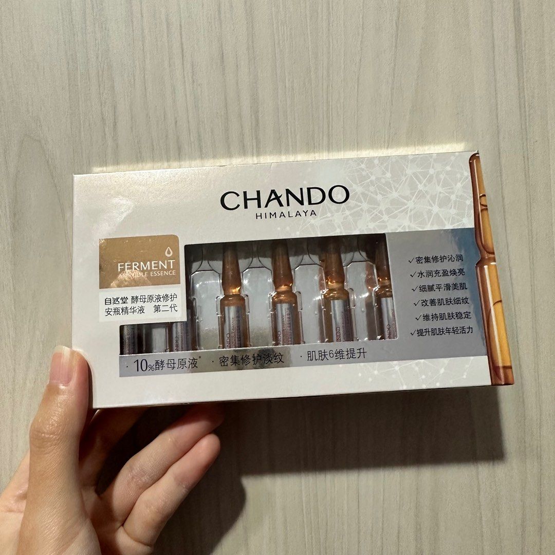 Chando Facial Moisturing Ampoule Essence, Beauty & Personal Care, Face ...