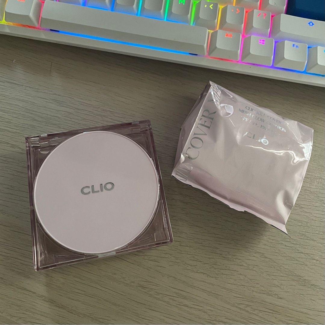 Clio Kill Cover Mesh Glow Cushion + refill, Beauty & Personal Care ...