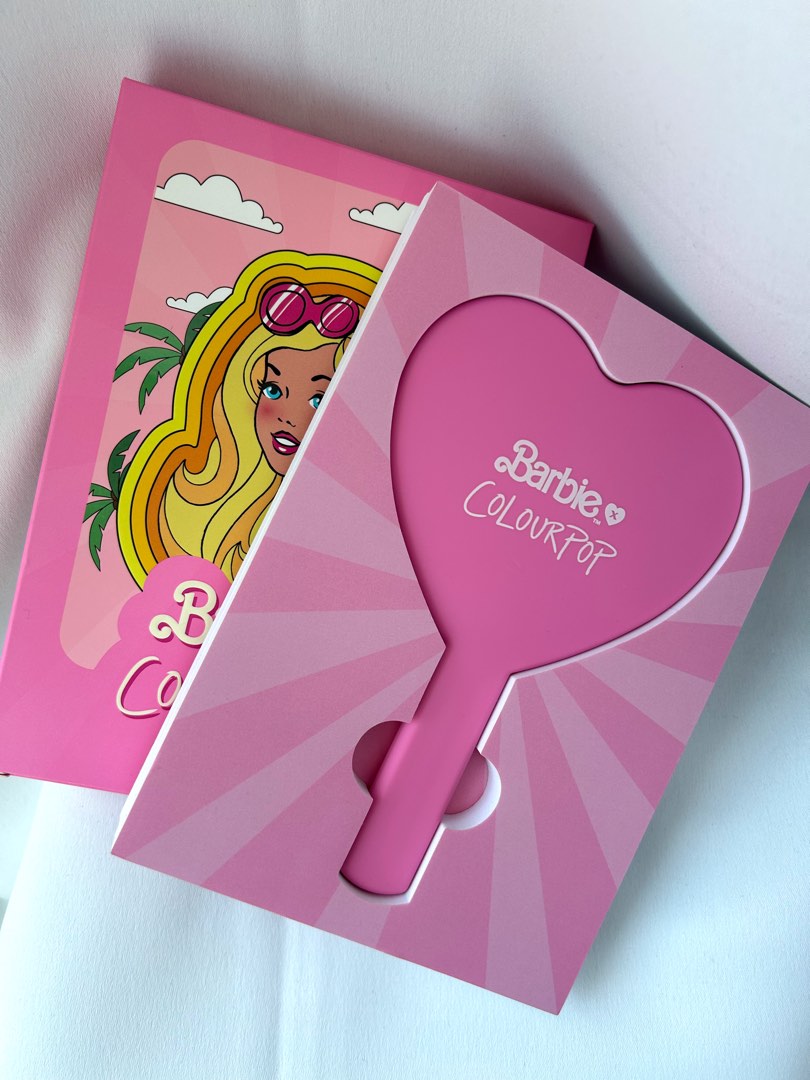 Colourpop x Barbie Hand Mirror, Beauty & Personal Care, Face, Makeup on ...