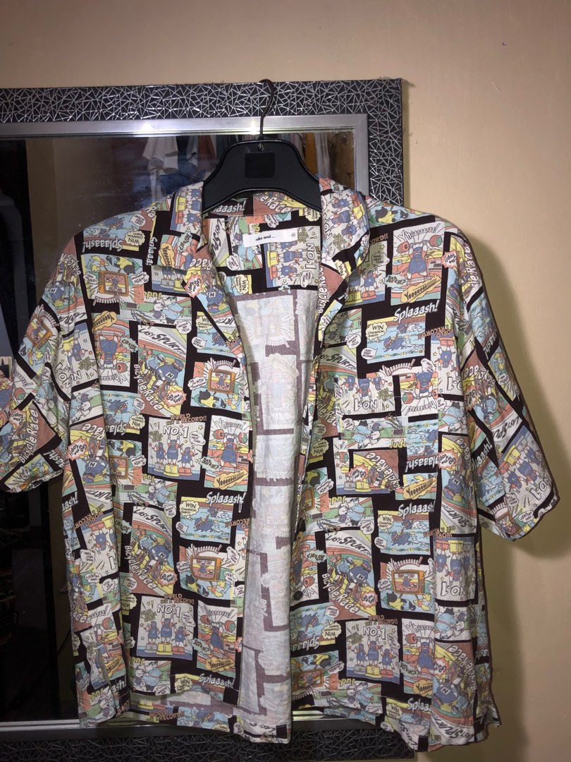 Comic polo, Women's Fashion, Tops, Others Tops on Carousell