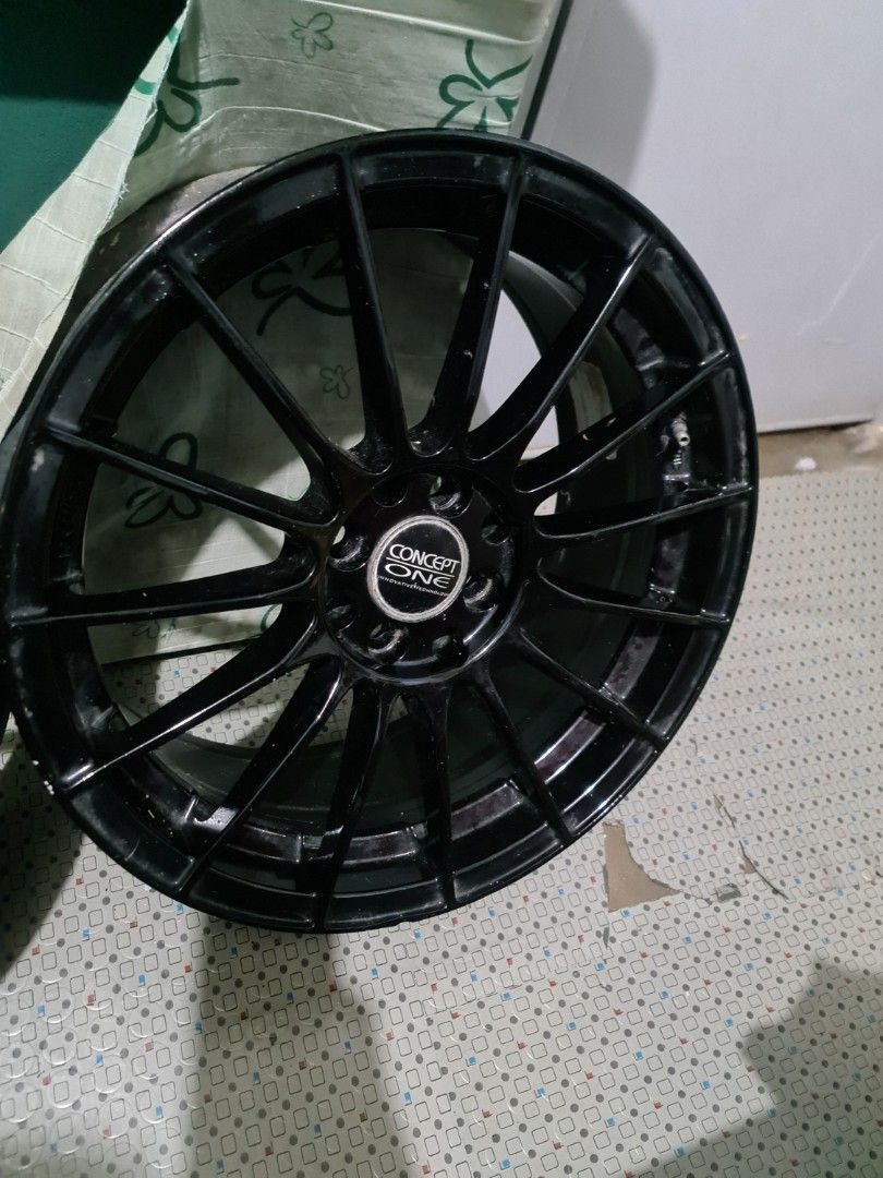 Concept one breakout mags 4 holes, Car Parts & Accessories, Mags and ...