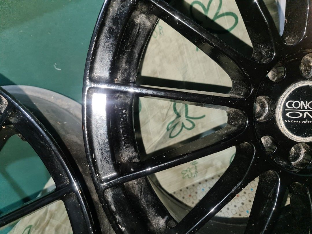 Concept one breakout mags 4 holes, Car Parts & Accessories, Mags and ...