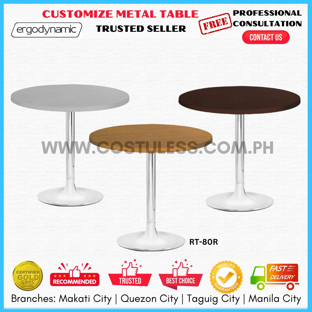 CUSTOMIZED WOODEN & METAL TABLE, Office Desk, Office Furniture, Study ...