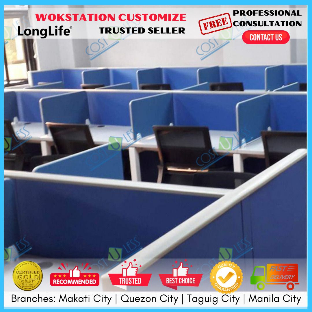 CUSTOMIZED WORKSTATION TABLES OFFICE PARTITION, Office Furniture ...