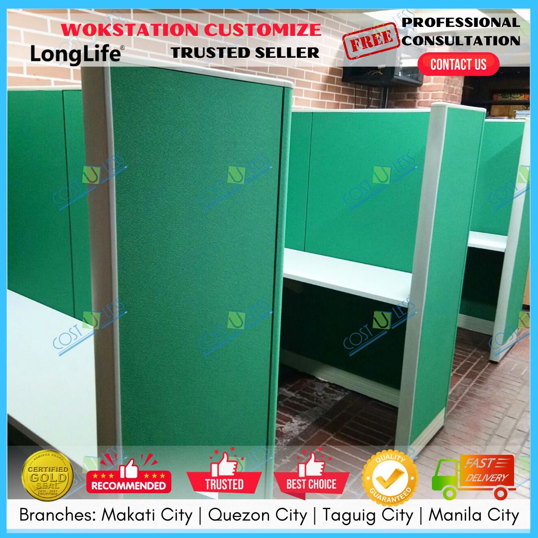 CUSTOMIZED WORKSTATION TABLES OFFICE PARTITION, Office Furniture ...