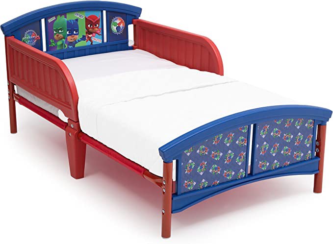 Delta Children Plastic Toddler Bed frame, PJ Masks, Furniture & Home ...