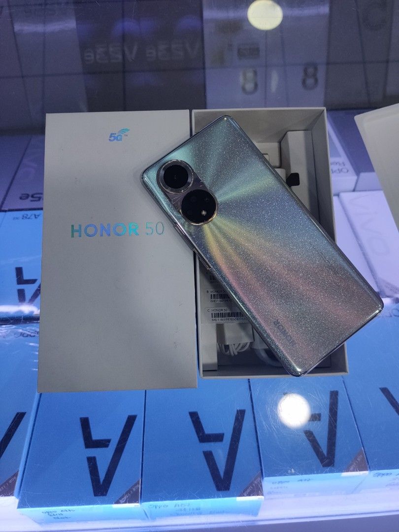 DEMO SET ORIGINAL HONOR 50 8+256 PHONE NO ANY ISSUE 100%ORIGINAL ...