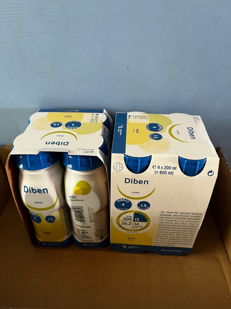 Diben Drink (Vanilla), Food & Drinks, Other Food & Drinks on Carousell