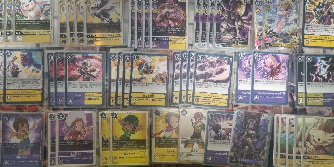 Digimon card game =ShadowSeraphimon deck, Hobbies & Toys, Toys & Games ...