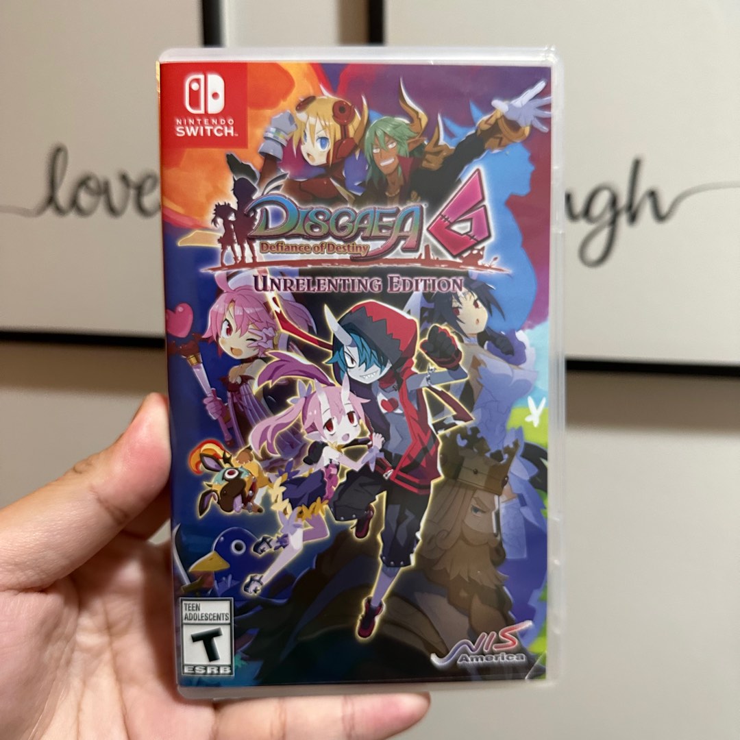 Disgaea 6 defiance of destiny switch game on Carousell
