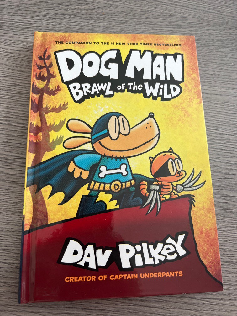 Dog Man - Brawl of the Wild, 興趣及遊戲, 書本 & 文具, 小朋友書 - Carousell