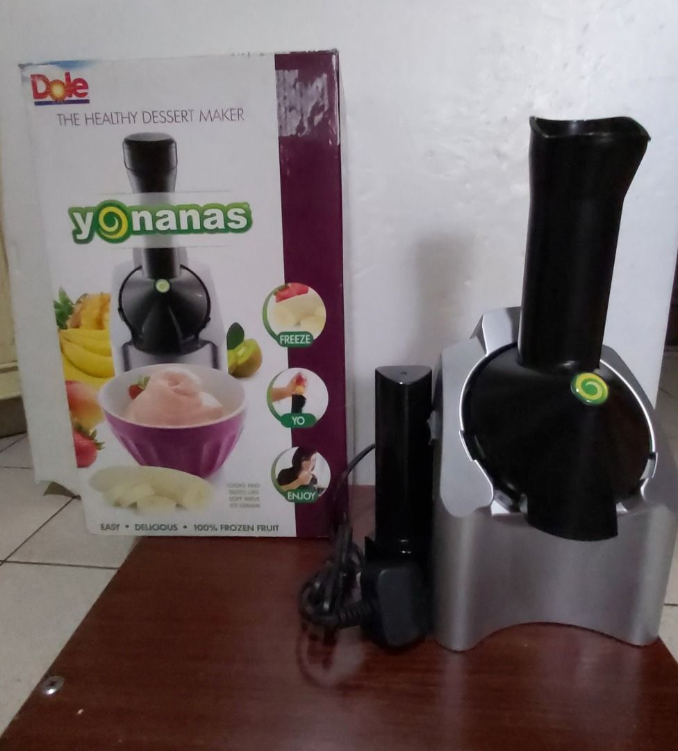 Dole Yonanas Dessert Maker + Ice Cream Scoop + Fruit cutting tool ...