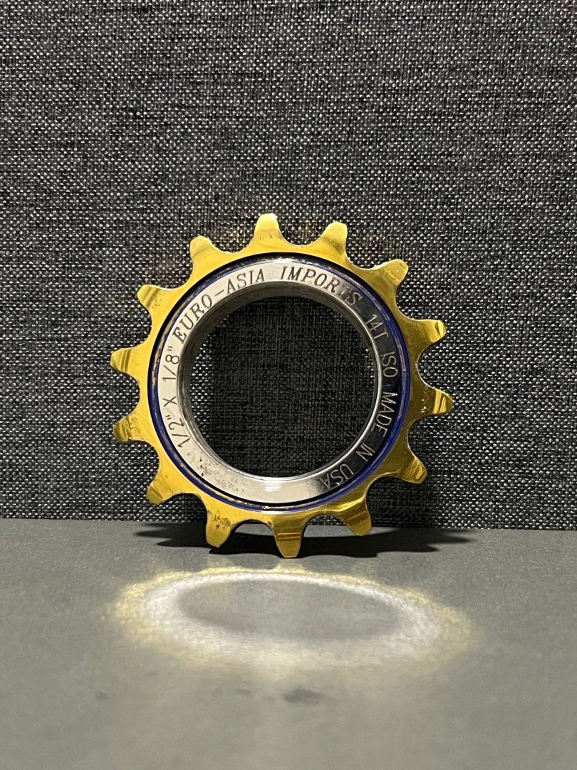Eai Gold Medal Pro Track Sprocket 14T Tags; ( Fixie Cog Tsunami engine ...