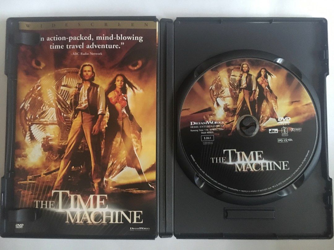 English movie DVD - The Time Machine, Hobbies & Toys, Music & Media ...