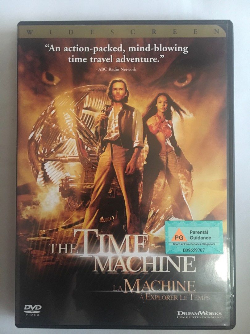 English movie DVD - The Time Machine, Hobbies & Toys, Music & Media ...