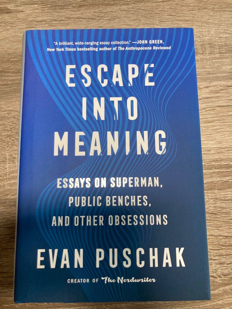 Escape into Meaning by Evan Puschak, Hobbies & Toys, Books & Magazines ...