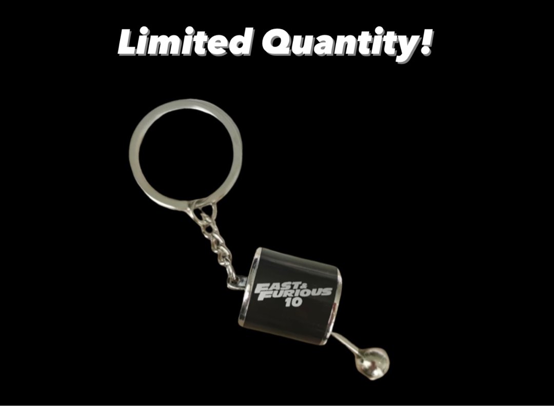 Fast and Furious 10 KeyChain!, Car Accessories, Accessories on Carousell