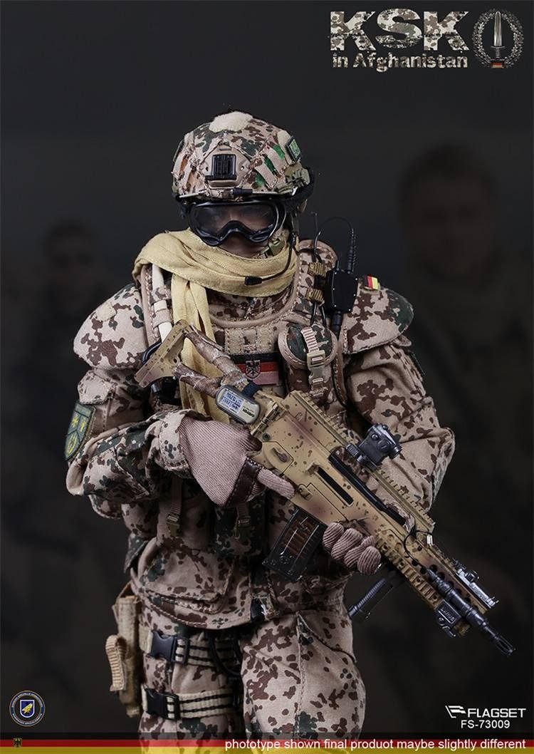Flagset KSK (Kommando Spezialkrfte) in Afghanistan Assaulter 1/6 Figure, Hobbies & Toys, Toys ...