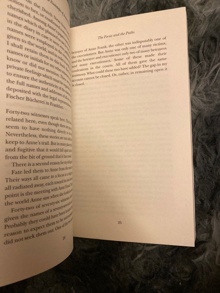 Footsteps of Anne Frank - Ernst Schnabel, Hobbies & Toys, Books ...