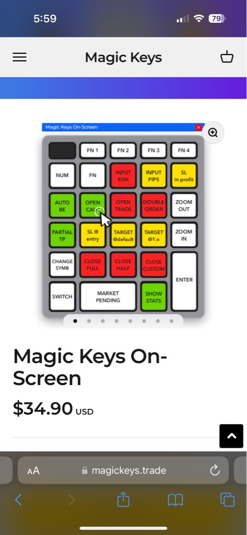 forex risk management on-screen magic keys, Computers & Tech, Parts ...