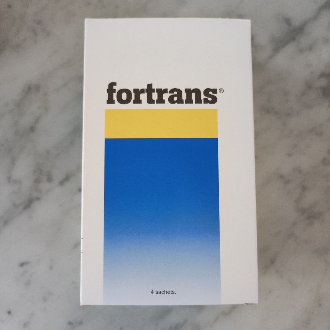 Fortrans Laxative - Box of 4 Sachets, Health & Nutrition, Health ...