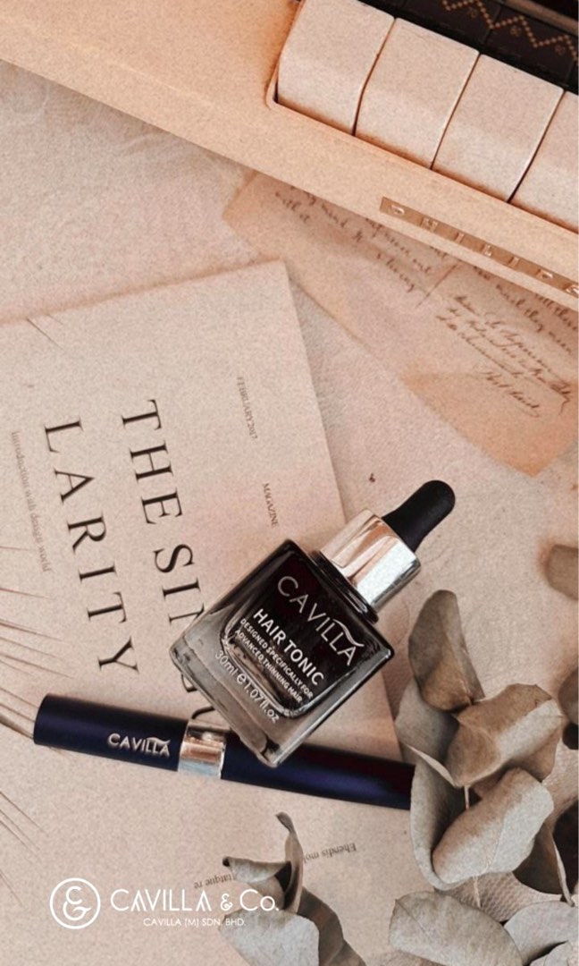 Free Delivery - Cavilla Hair Tonic/Eyelash serum, Beauty & Personal ...