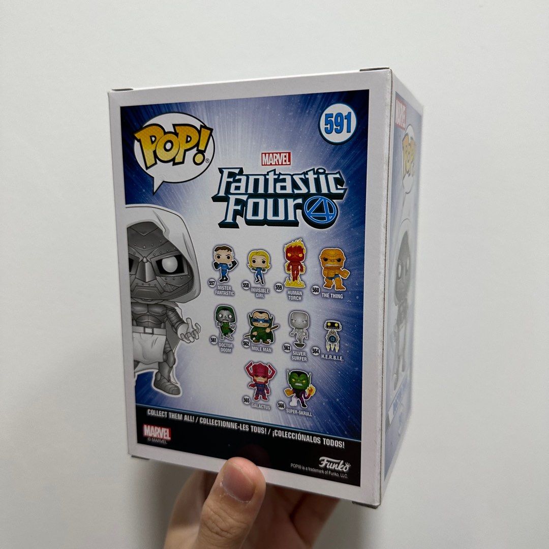 Funko Pop! Doctor Doom (God Emperor / Secret Wars) - Marvel Comics ...