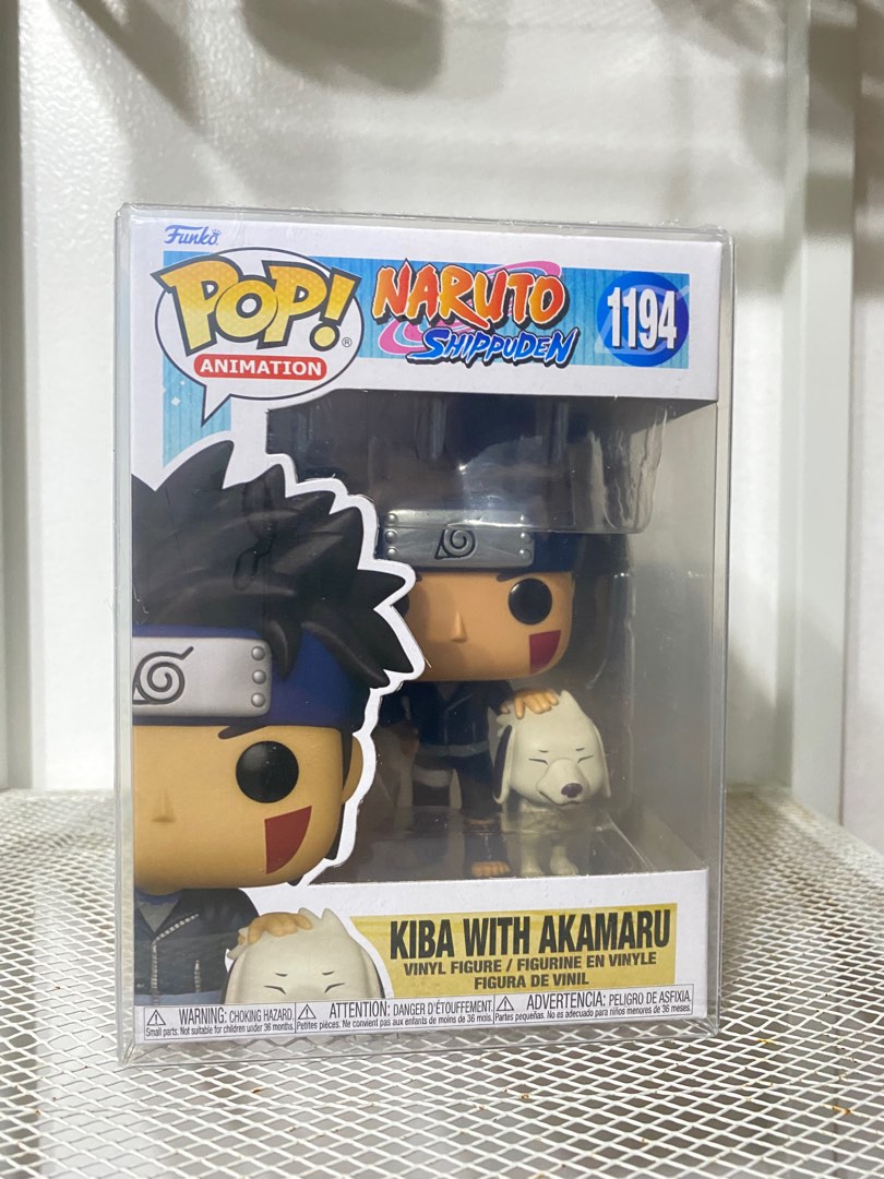 Funko Pop: Kiba with Akamaru, Hobbies & Toys, Toys & Games on Carousell