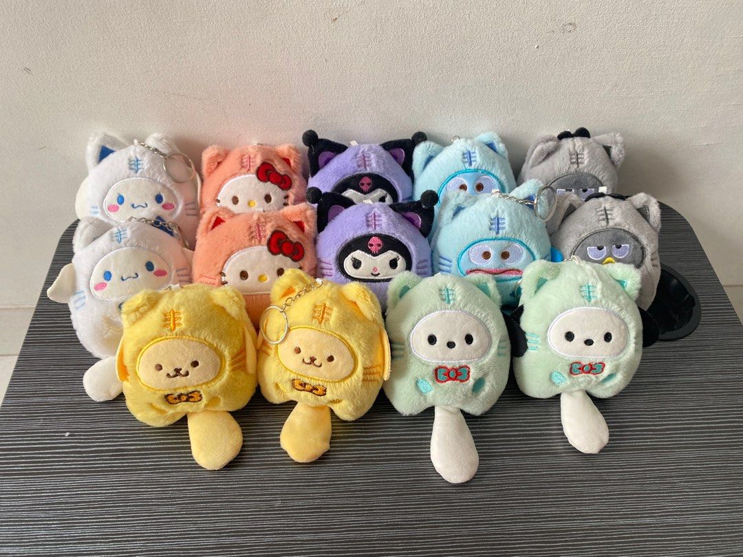 Gantungan Kunci Sanrio Cat Edition Kuromi Hello Kitty Cinnamoroll ...