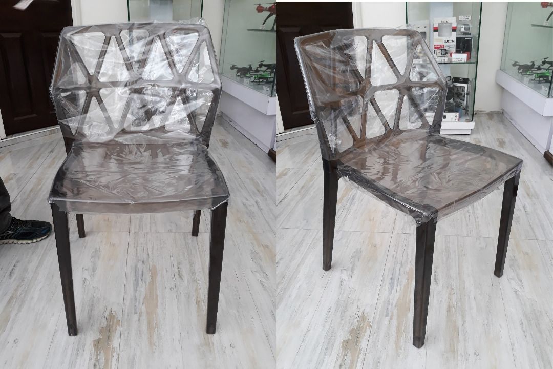 GHOST CHAIRS, Transparent Casper Chair without Arm Ghost Chair ...