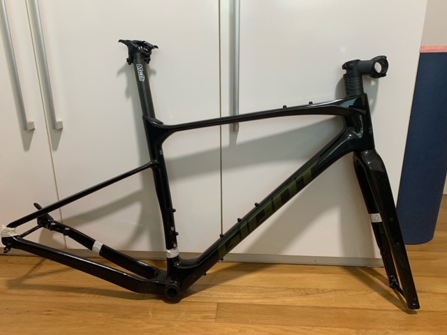 Giant Revolt Advanced 2 carbon frameset - S size, Sports Equipment ...