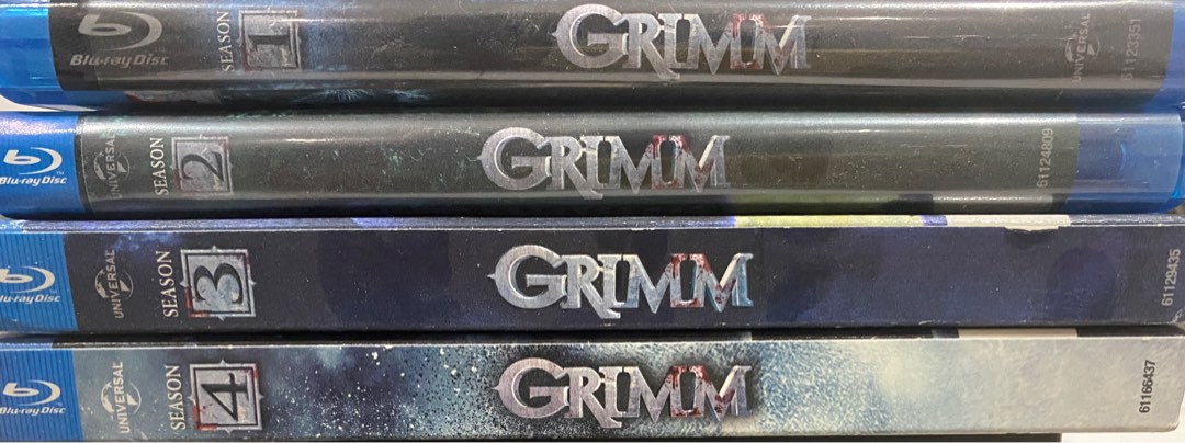 Grimm full series Blu-ray, Hobbies & Toys, Music & Media, CDs & DVDs on Carousell