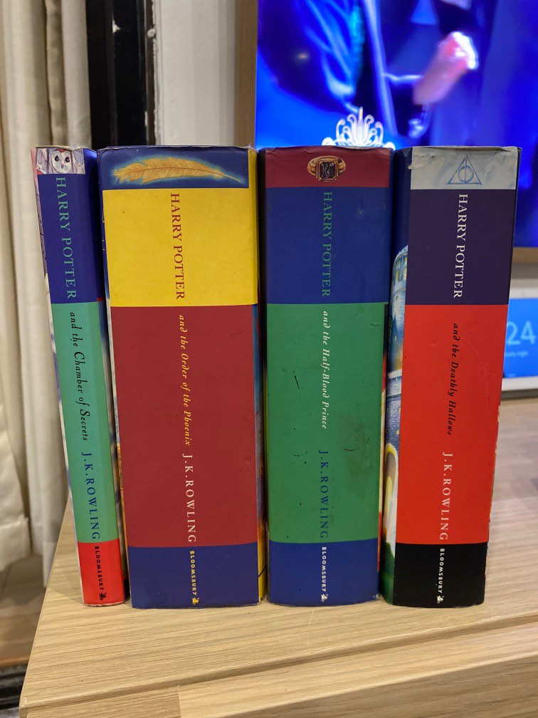 Harry Potter Hardbound Bloomsbury UK Edition on Carousell