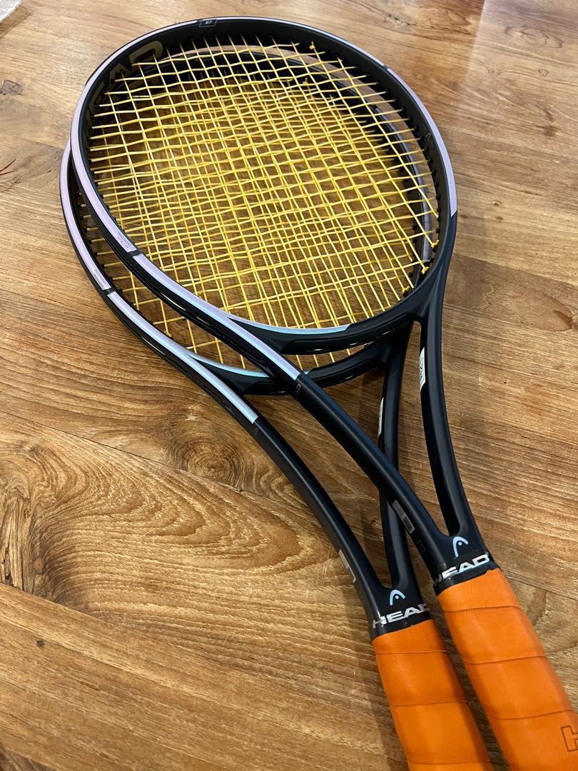 [LAST PIECE] Head Auxetic Gravity MP 2023 leather grip, Sports ...