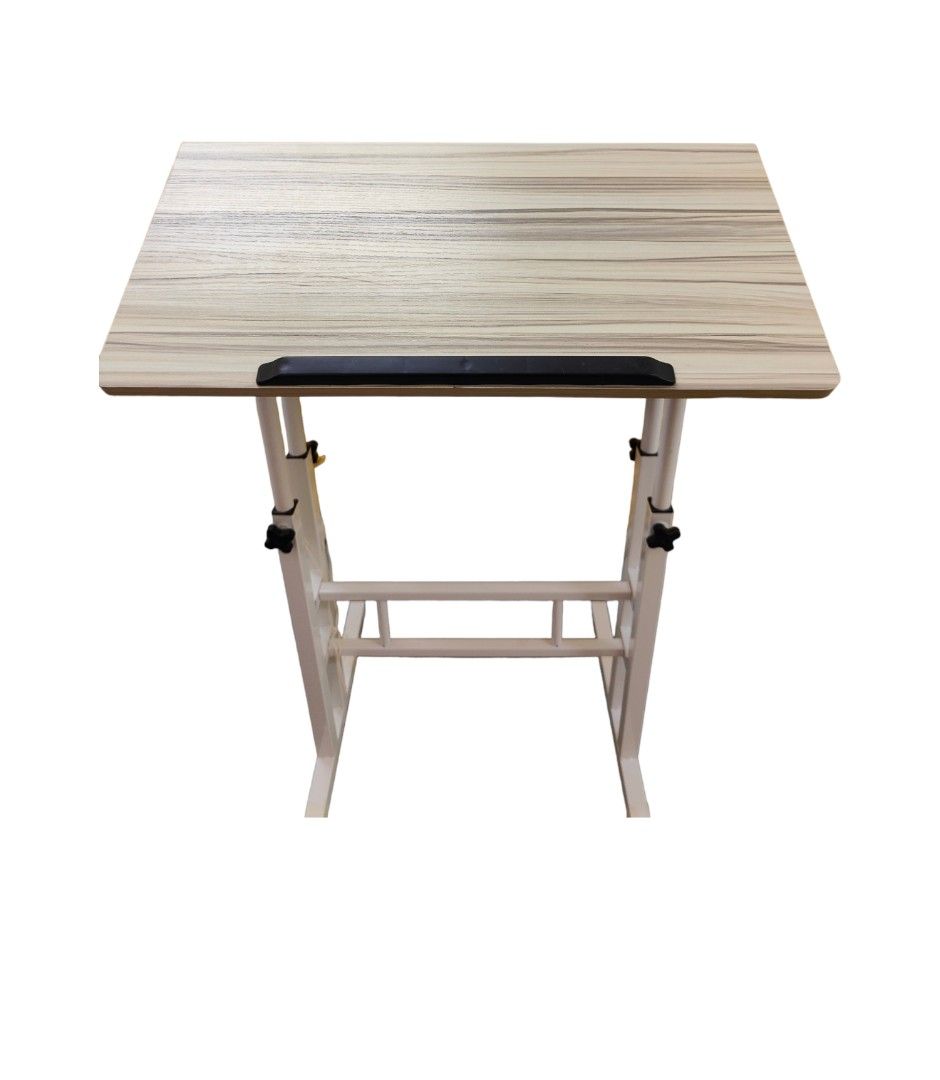 Height Adjustable Study Table (Tiltable), Furniture & Home Living ...