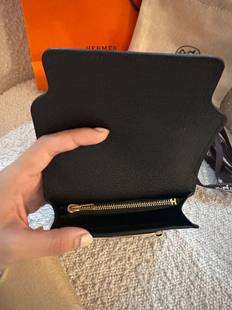 Hermes Roulis Slim Wallet, Luxury, Bags & Wallets on Carousell