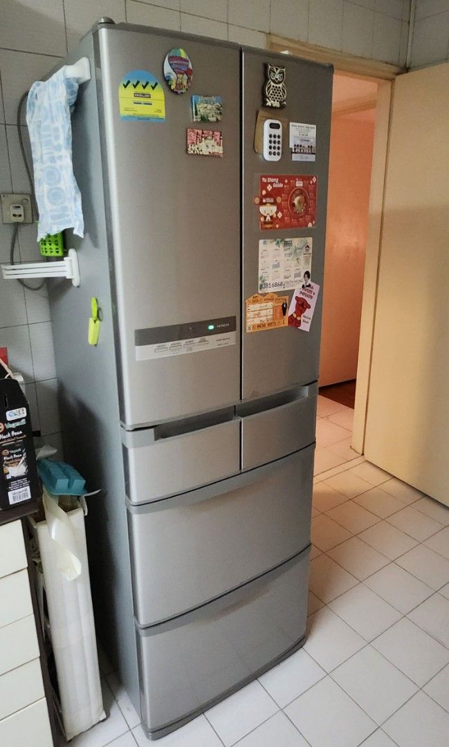 Hitachi 6 door fridge for sale - end July, TV & Home Appliances ...