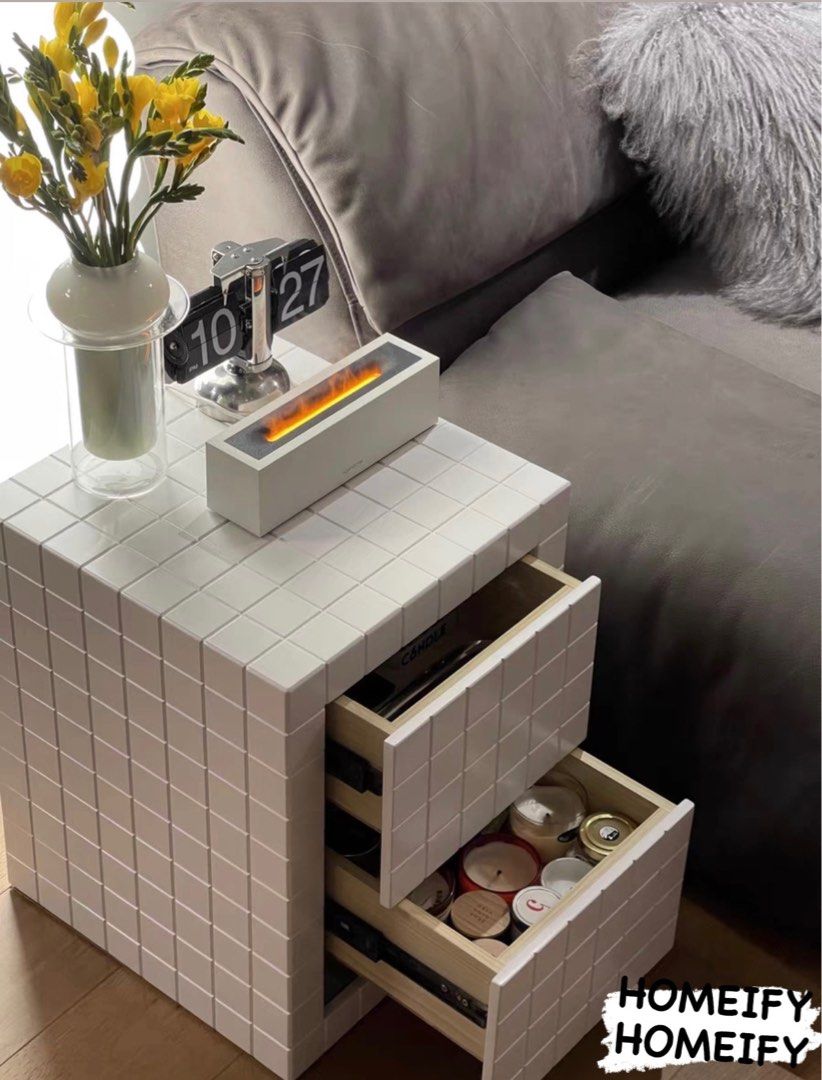 HOMIER Minimalistic Side Table, Furniture & Home Living, Furniture ...
