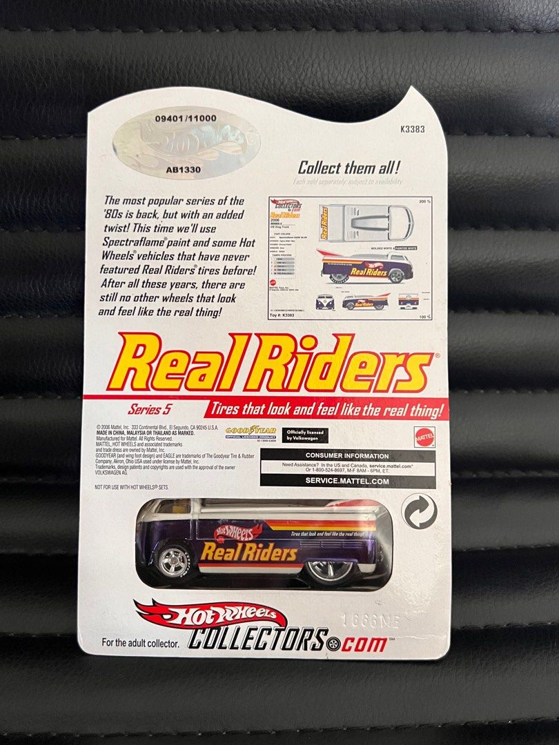 Hot Wheels Real Rider Volkswagen Drag Truck RLC, Hobbies & Toys, Toys ...