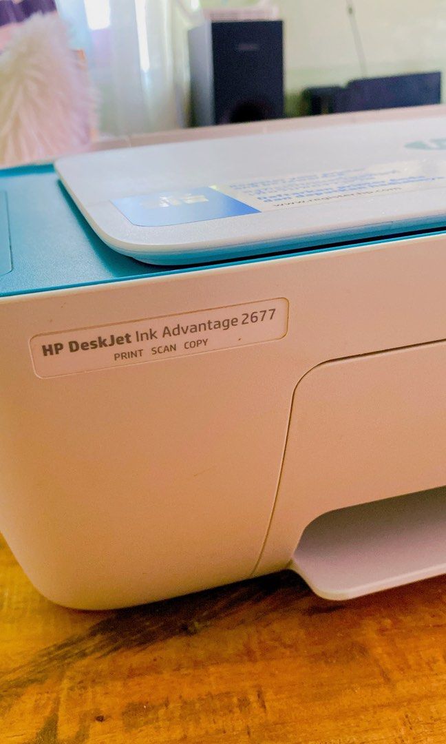 HP Deskjet Ink 2677 Printer on Carousell