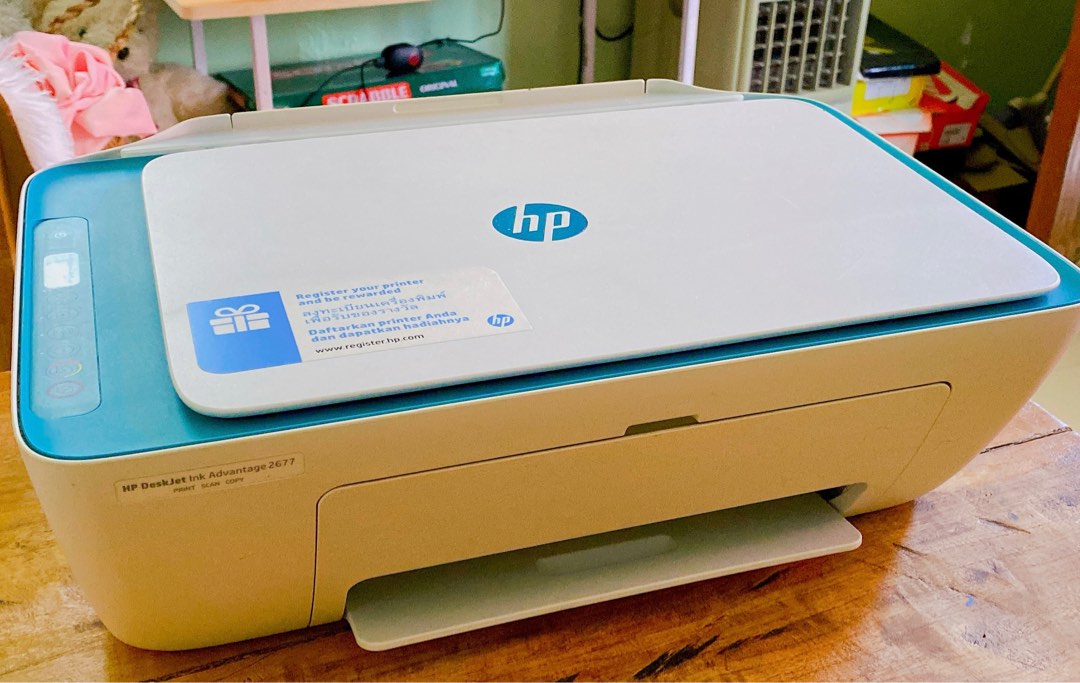 HP Deskjet Ink 2677 Printer on Carousell