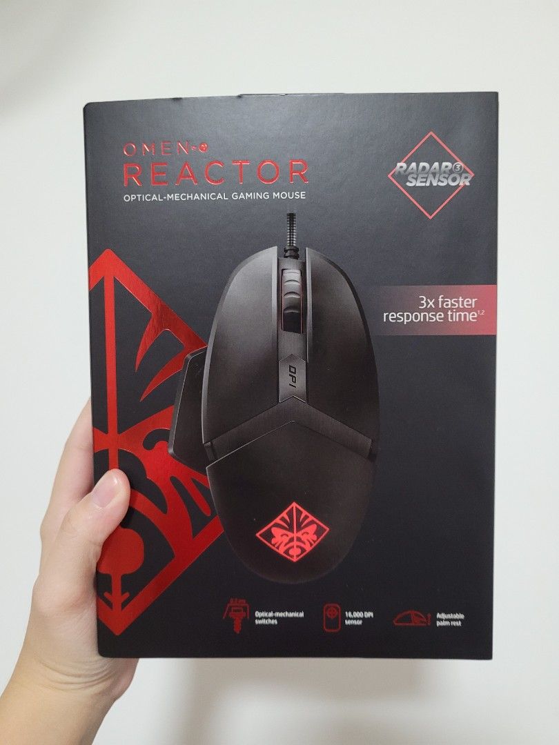 HP OMEN Gaming Mouse Computers Tech Parts Accessories Mouse Mousepads On Carousell