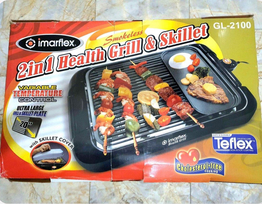 Imarflex Grill and Skillet, TV & Home Appliances, Kitchen Appliances ...