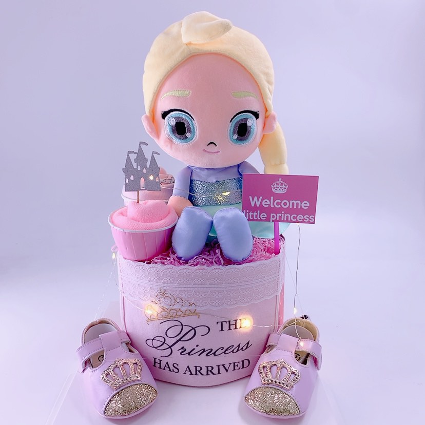 Instock! Princess Diaper Cake, Babies & Kids, Bathing & Changing ...
