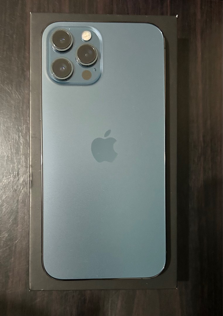 IPHONE 12 PRO MAX 128GB PACIFIC BLUE, Mobile Phones & Gadgets, Mobile ...
