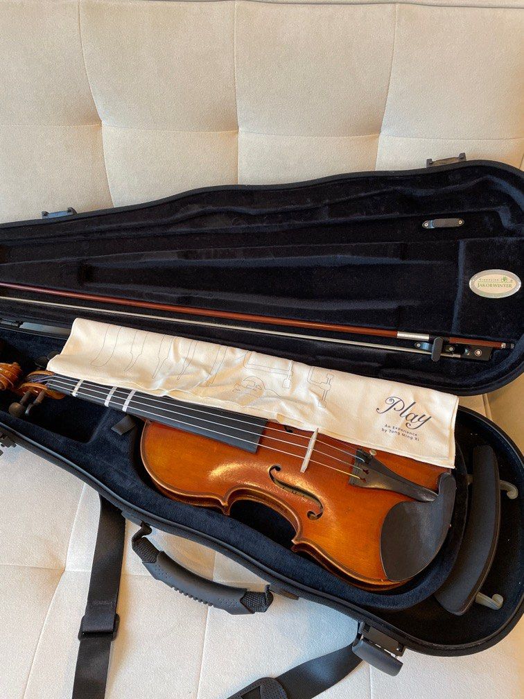 Jay Haide 4/4 Violin, Hobbies & Toys, Music & Media, Musical ...