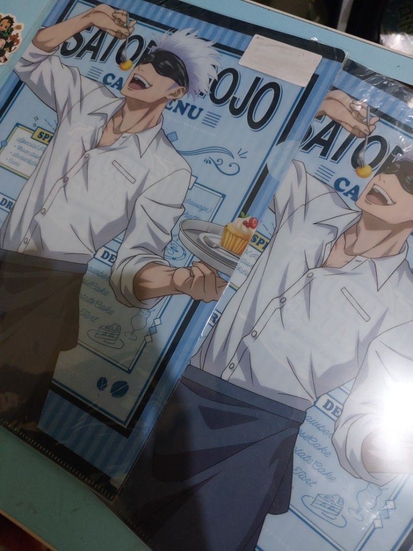 Jujutsu Kaisen Gojo Satoru folder, Hobbies & Toys, Memorabilia ...