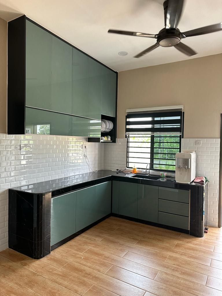 Kabinet Dapur/ Kitchen Cabinet/ Melamine/ Blockboard/ Foamboard/Quartz ...